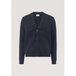 hessnatur Milano Strick-Cardigan in marine | Gr.: M