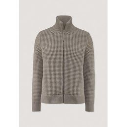 hessnatur Strick Jacke in camel | Gr.: M