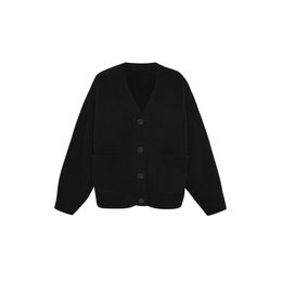 Style Republic Oversized Cardigan Kaschmir-Woll-Gemisch in Black | Gr.: S