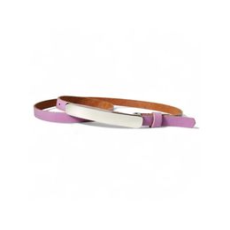 Fronhofer Lederg&uuml;rtel in Lavendel | Gr.: 95 cm