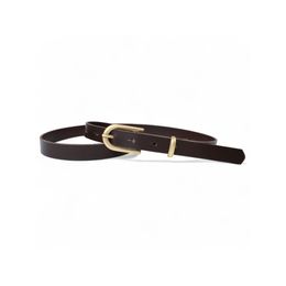 Fronhofer Lederg&uuml;rtel in Braun | Gr.: 125 cm
