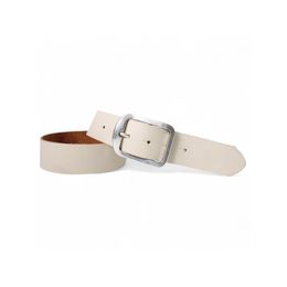Fronhofer Lederg&uuml;rtel in Creme | Gr.: 125 cm
