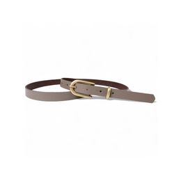 Fronhofer Lederg&uuml;rtel in Taupe | Gr.: 125 cm