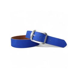 Fronhofer Lederg&uuml;rtel in Kobalt | Gr.: 115 cm
