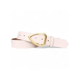 Fronhofer Dameng&uuml;rtel goldene Schnalle in Creme | Gr.: 125 cm