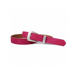 Fronhofer Dameng&uuml;rtel mit Metallschlaufe in Pink | Gr.: 85 cm
