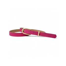 Fronhofer Lederg&uuml;rtel in Pink | Gr.: 125 cm