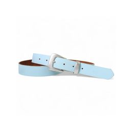 Fronhofer Dameng&uuml;rtel mit Metallschlaufe in Aqua | Gr.: 90 cm