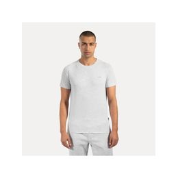 Smilodox T-Shirt Thilo in Grau Melange | Gr.: XXL