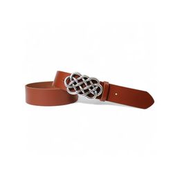 Fronhofer Dameng&uuml;rtel keltische Schnalle in Cognac | Gr.: 95 cm