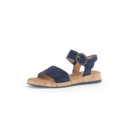 Gabor Riemchensandalen in blau | Gr.: 38
