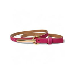 Fronhofer Lederg&uuml;rtel in Pink | Gr.: 120 cm