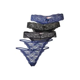 Hunkem&ouml;ller Hunkem&ouml;ller String Damen Gr&ouml;&szlig;e XS blau / schwarz