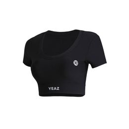 YEAZ CLUB LEVEL SHORT TOP in schwarz | Gr.: M