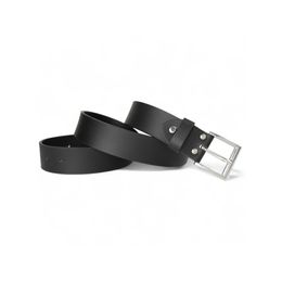 Fronhofer Klassischer Herreng&uuml;rtel 4 cm in Schwarz | Gr.: 110 cm