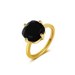 AILORIA ÉGLANTINE Ring Onyx in schwarz | Gr.: 55