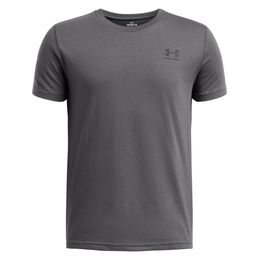 Under Armour Sportshirt "Sportstyle Lc T-Shirt" in Grau | Gr.: M