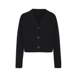 Style Republic Short Cardigan Kaschmir-Woll-Gemisch in Black | Gr.: xs