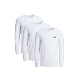 Jack & Jones Jack & Jones Langarmshirt - JCORISE INFINITY TEE LS CREW NECK 3-Pack in RISE 3er Pack 2 | Gr.: XL