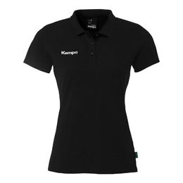 Kempa Polo "Classic Polo Shirt Damen" in Schwarz | Gr.: L