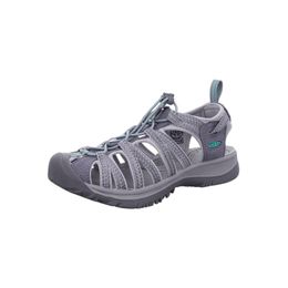 Keen Riemchensandalen Whisper in Medium Grey/Peacock | Gr.: 40