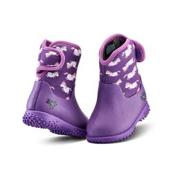 Grubs Kinder Gummistiefel "Muddies Puddle Wellies" in Lila | Gr.: 22