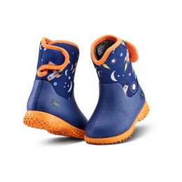 Grubs Kinder Gummistiefel "Muddies Puddle Wellies" in Orange | Gr.: 19