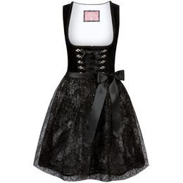 Stockerpoint Mini Dirndl "Loredana" in schwarz | Gr.: 36