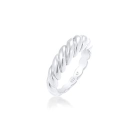 Elli Ring 925 Sterling Silber Twisted in Silber | Gr.: 52