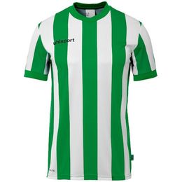 Uhlsport Sportshirt "Retro Stripe Shirt Kurzarm" in Gr&uuml;n | Gr.: 128