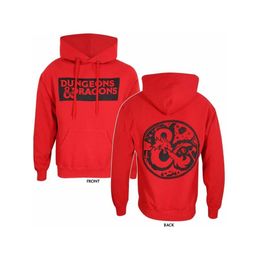 Dungeons and Dragons Hoodie in Rot | Gr.: L