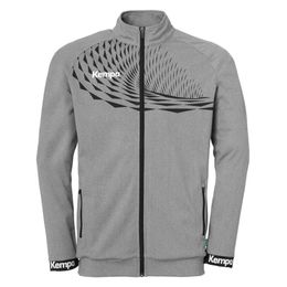 Kempa Trainingsjacke "Wave 26 Poly Jacket" in Grau | Gr.: 140