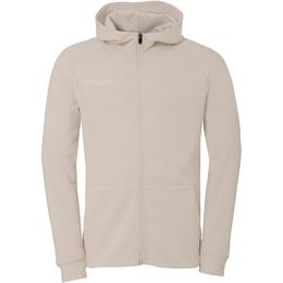 Kempa Trainingsjacke "Stmnt Kapuzenjacke" in Beige | Gr.: 164