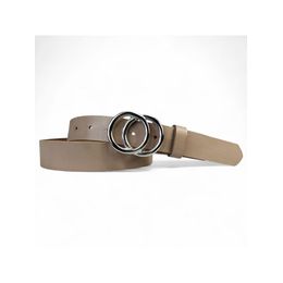 Fronhofer Lederg&uuml;rtel in Taupe | Gr.: 125 cm