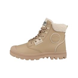 Palladium Schnürboots Pampa Hi Snow Warm in beige | Gr.: 38