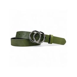 Fronhofer Lederg&uuml;rtel in Khaki | Gr.: 90 cm