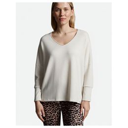 Cotton Candy Langarmshirt in offwhite melange | Gr.: M