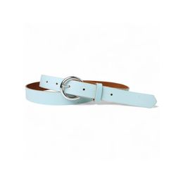 Fronhofer schmaler Dameng&uuml;rtel in Aqua | Gr.: 85 cm