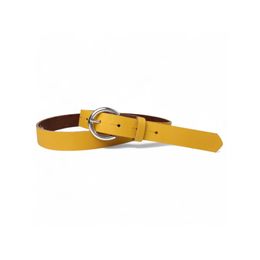 Fronhofer schmaler Dameng&uuml;rtel in Curry | Gr.: 120 cm
