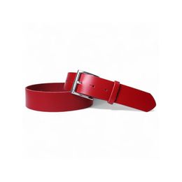 Fronhofer Lederg&uuml;rtel in Rot | Gr.: 100 cm