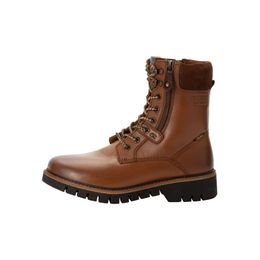 Camel Active Schn&uuml;rboot aus echtem Nubukleder in Braun | Gr.: 39