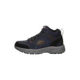 Skechers Komfort Schn&uuml;rschuhe in Blau | Gr.: 44