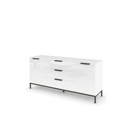 H&ouml;ffner Sideboard Frome wei&szlig; Ma&szlig;e (cm): B: 160 H: 72 &raquo; H&ouml;ffner