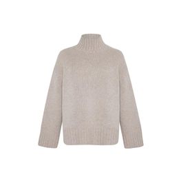 Style Republic Rollkragenpullover OVERSIZED BOXY Kaschmir-Woll-Gemisch in Camel Melange | Gr.: S