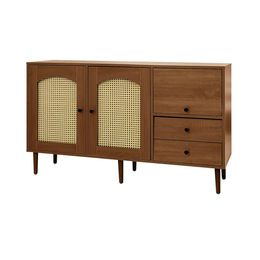 H&ouml;ffner Sideboard &brvbar; holzfarben &brvbar; Ma&szlig;e (cm): B: 130 H: 75,5 &raquo; H&ouml;ffner