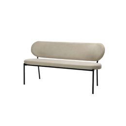 by Living Sitzbank Jersey beige Maße (cm): B: 160 H: 82 » Höffner