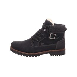 Rieker Schn&uuml;rstiefel in schwarz | Gr.: 45
