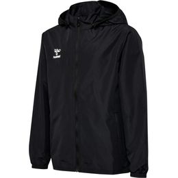 Hummel Outdoor Overall "Hmlessential Aw Jacket Kids" in Schwarz | Gr.: 152