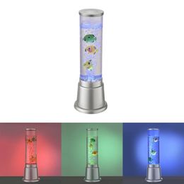 Leuchten Direkt AVA Wassers&auml;ule LED Silber, 1-flammig, Farbwechsler