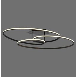 Leuchten Direkt LUMACA Deckenleuchte LED Schwarz, 1-flammig